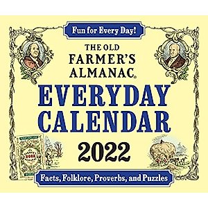 The 2022 Old Farmer's Almanac Everyday Calendar