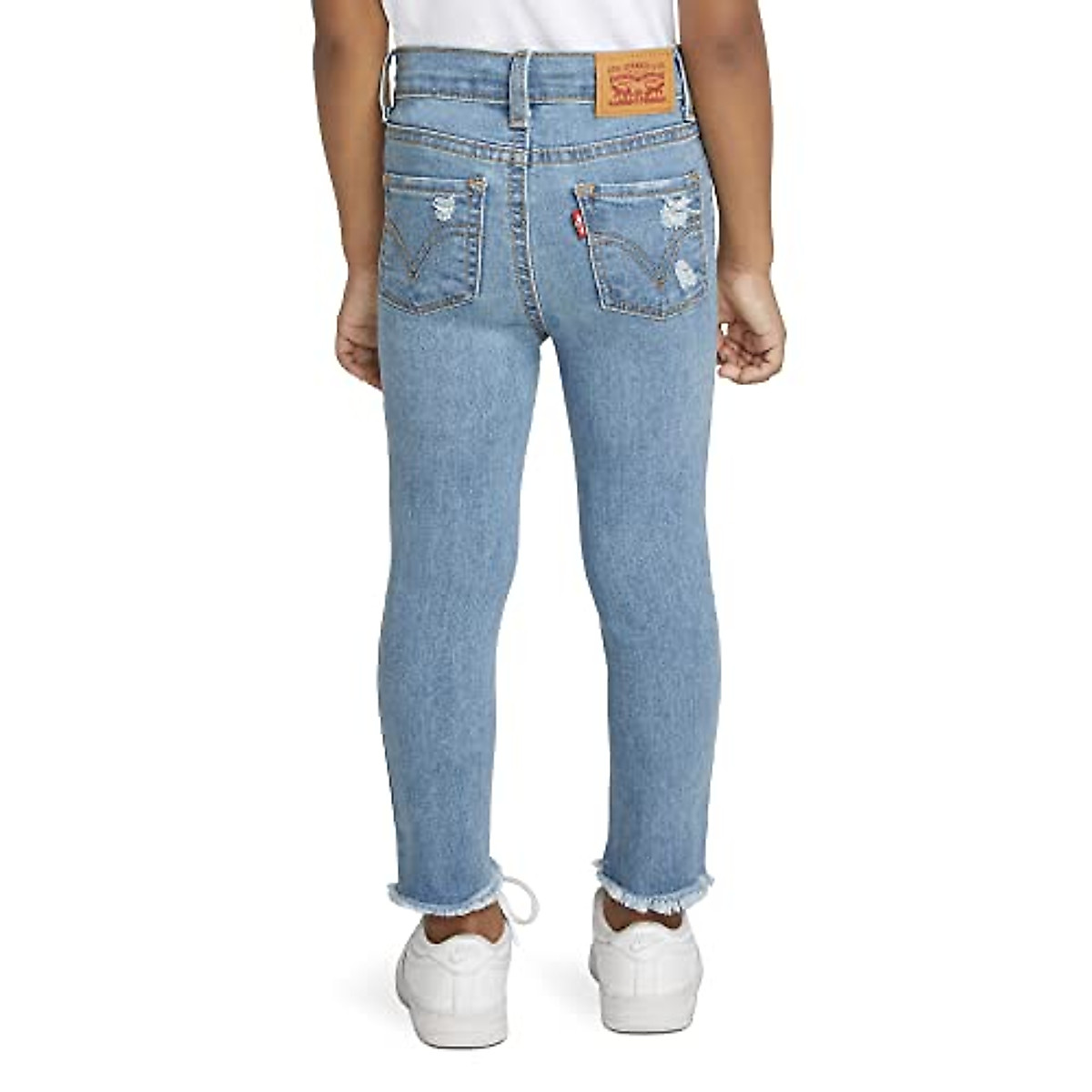 Levi's Girls' 720 High Rise Super Skinny Fit Jeans, Blue, 14