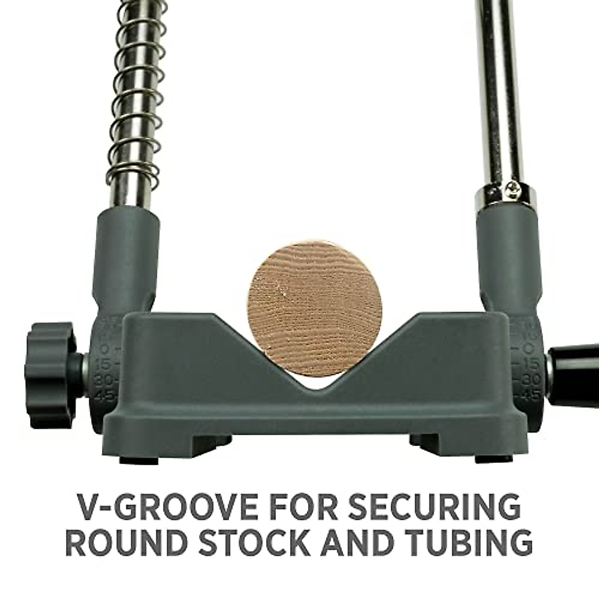 General Tools 36/37 Precision Drill Guide For 3/8-Inch or 1/2-Inch Power Drills, Portable & Lightweight, Folds Flat for Storage, Silver