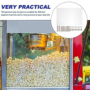 OSALADI Commercial Popcorn Machine Door Panel Thicken Popcorn Popper Machine Panel for Popcorn Machine Parts