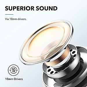 Soundcore by Anker Life P3i Hybrid Active Noise Cancelling Earbuds, 4 Mics, AI-Enhanced Calls, 10mm Drivers, Powerful Sound, App for Custom EQ, 36H Playtime, Fast Charging, Transparency, Bluetooth 5.2