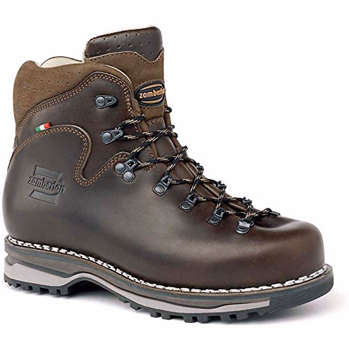 Zamberlan Men's 1023 Latemar NW RR Hiking Boot,Waxed Dark Brown,9 M US