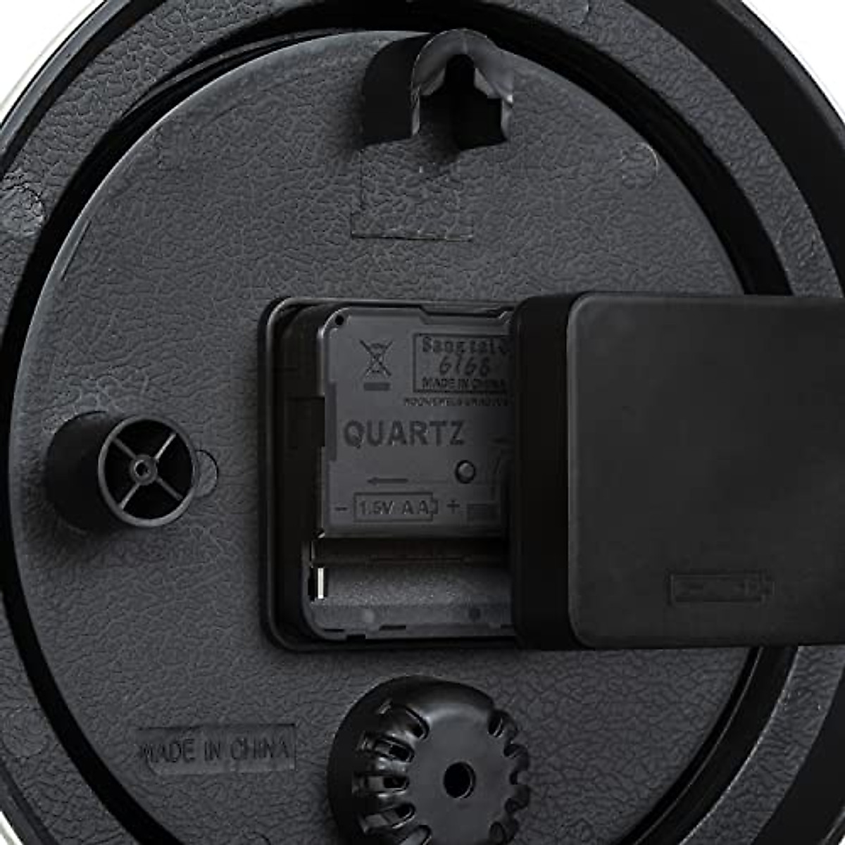 La Crosse Clock 433-3020 8-inch Indoor/Outdoor Sage Green Quartz Wall Clock with Temperature