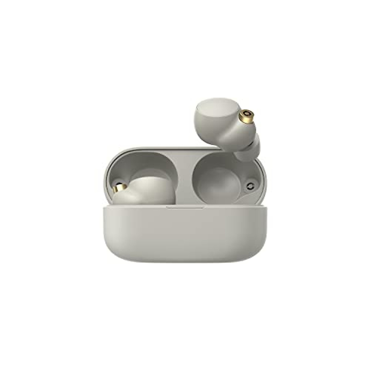 Sony WF-1000XM4 Industry Leading Noise Canceling Truly Wireless Earbud Headphones with Alexa Built-in, Silver (Renewed)