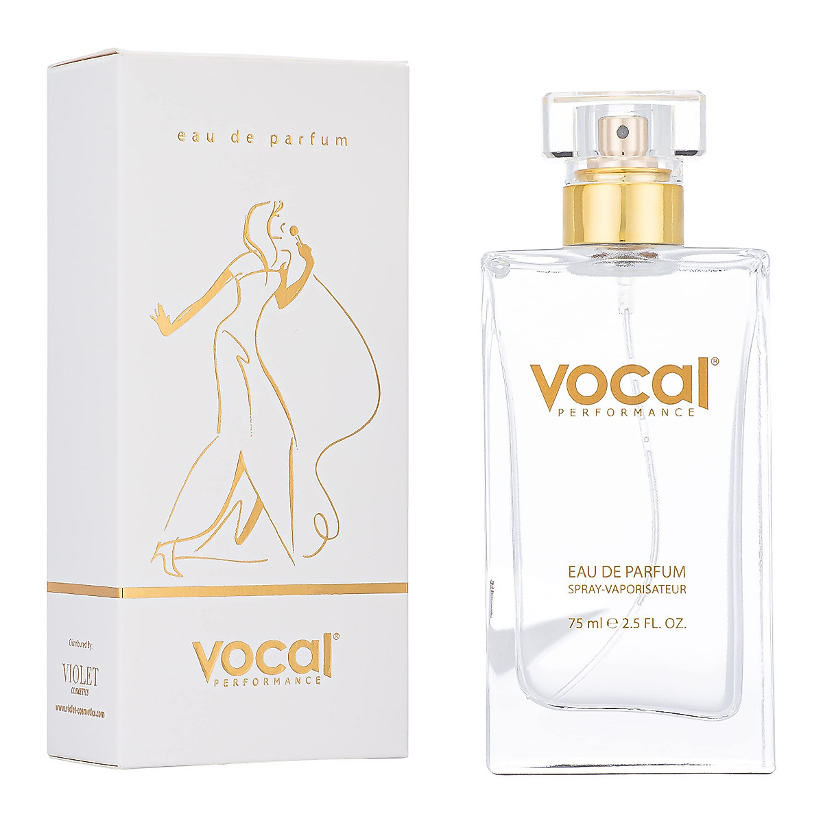 Vocal Performance Eau de Parfum For Women Inspired by Good Girl 2.5 FL. OZ. Perfume Vegan, Paraben & Phthalate Free Never Tested on Animals