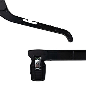 HangOn Combo Set Recycled Plastic Shirt & Pants Hangers, 19 Inch & 14 Inch, Black, 30 Pack