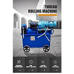 Portable Pipe Threading Machine Electric Rebar Thread Rolling Machine