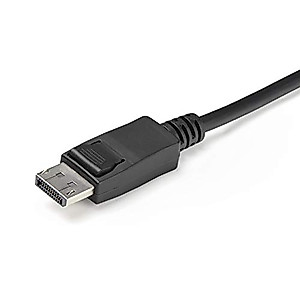 StarTech.com 2 Port DisplayPort KVM Switch - 4K 60Hz - Compact Dual Port UHD DP 1.2 USB Desktop KVM Switch with 4ft Cables & Audio - Bus Powered & Remote Switching - MacBook ThinkPad (SV211DPUA4K)