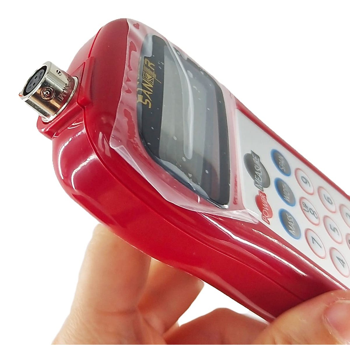 QIUSUO Sonic Belt Tension Gauge/Meter or Most Types of Belts with Frequency Range 10Hz to 5000Hz and Tension Range 0.01 to 99900N Data Storage Function Adjustable Probe