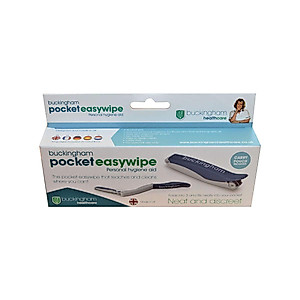 Buckingham Pocket Easywipe Bottom Wiper, Disability Aids for The Home, Toilet Aids for Wiping for Disabled and Elderly, Bottom Wipers for Disabled, Personal Hygiene Aid Foldable Travel Accessory