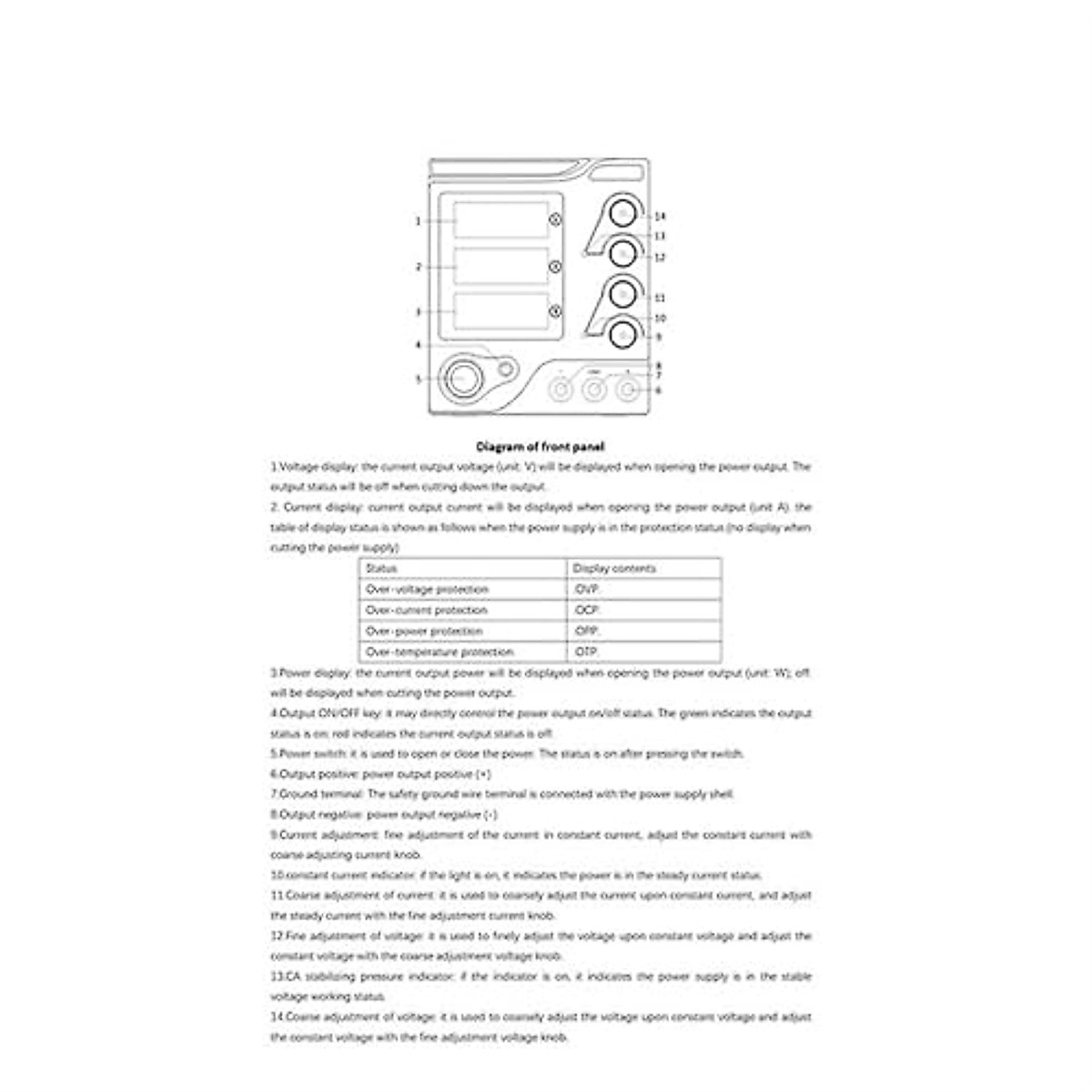 100v 3a Switch Mode Variable Adjustable Programmable Laboratory Dc Power Supply(US)