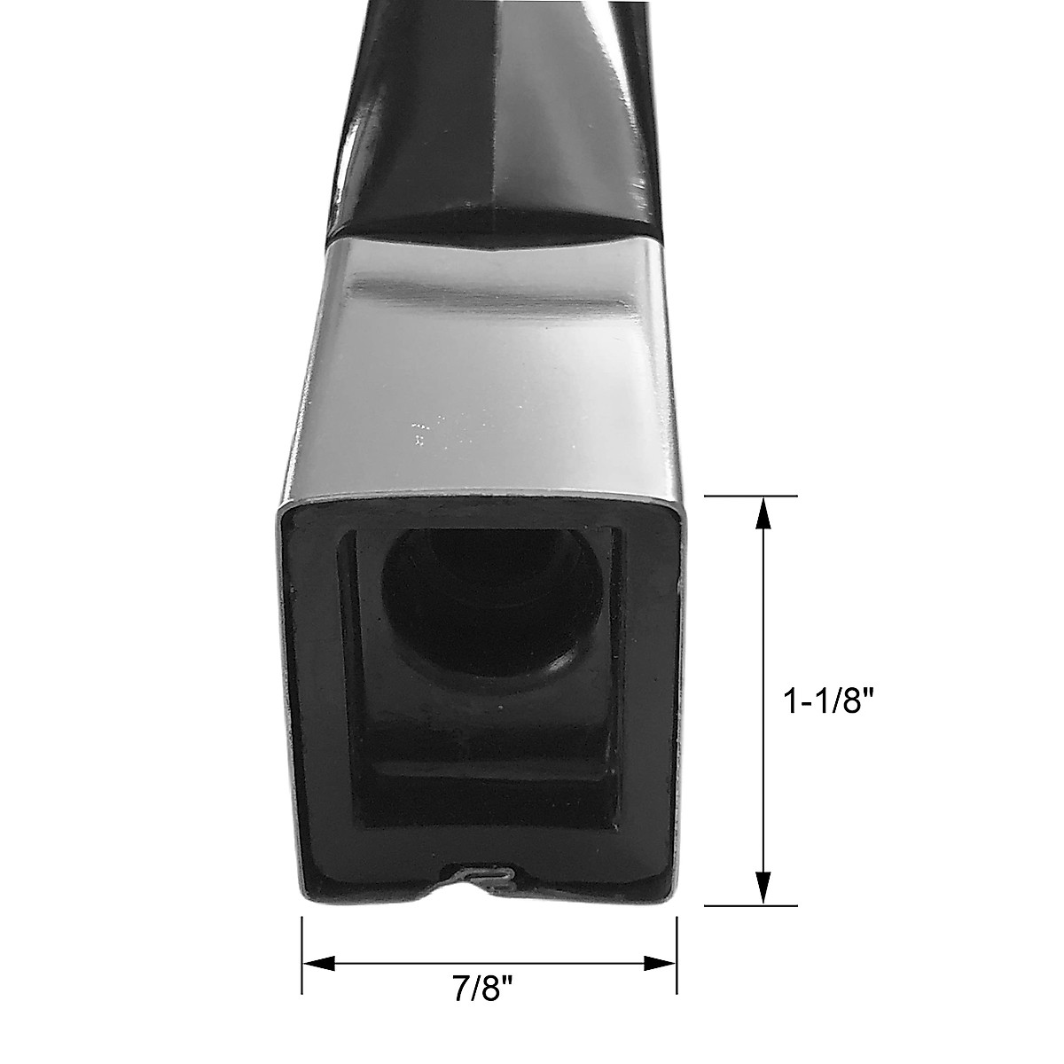 Saladmaster (1 Replacement 7" Long Handle with Metal Band for Skillets & Pans (1965-1994)