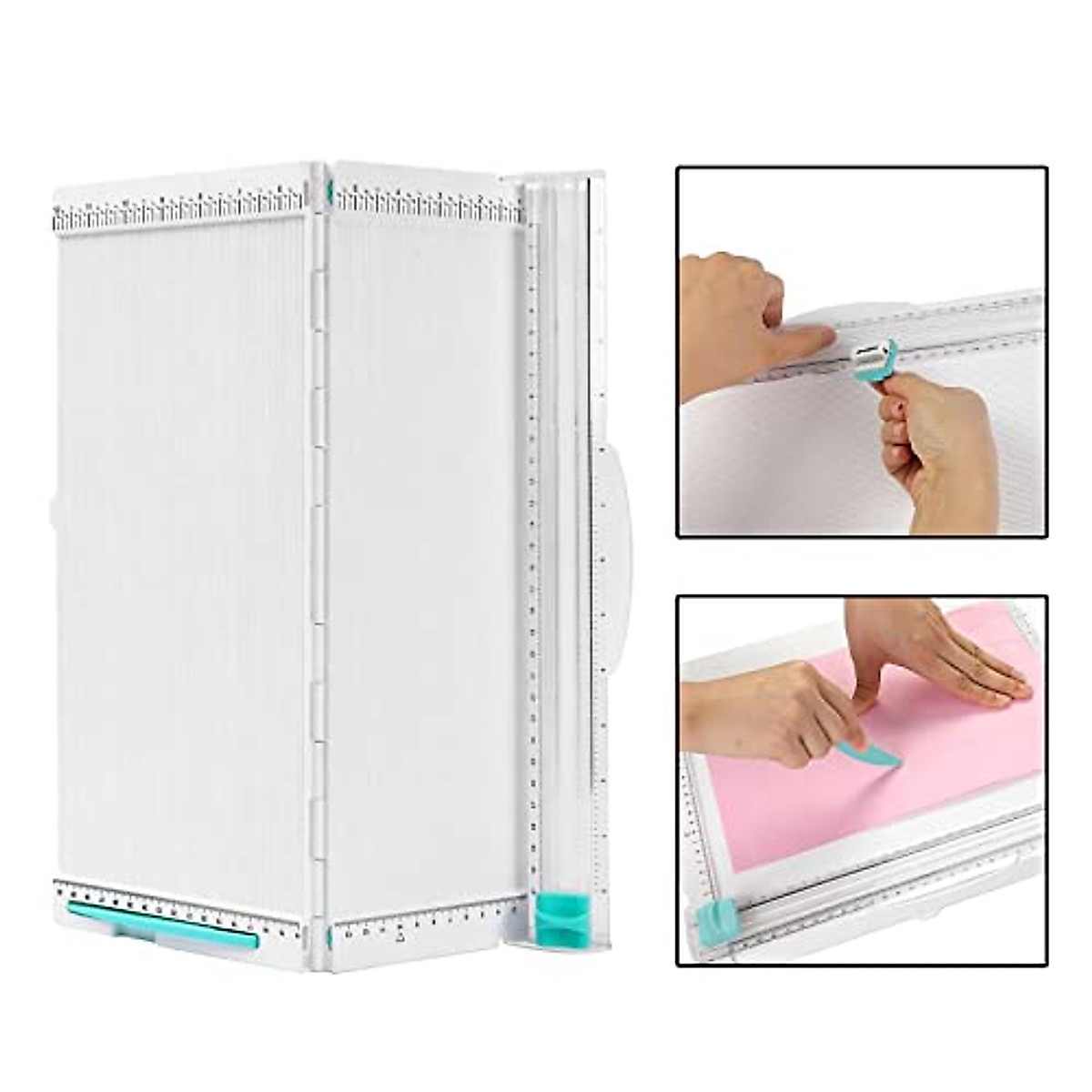 AMLESO Craft Paper and Scoring Board Professional Folding & Scorer Paper Cutter Machine for Making Photo Paper Crafts