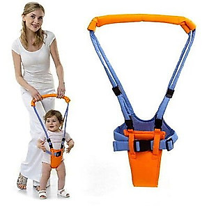 Adjustable Baby Walker Toddler Walking Assistant Harness Hand-Held Baby Walking Learning Helper Breathable Infant Leashe Walking Belt for for 0-24 Month Unisex Children