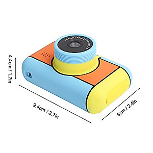 Kids Digital Camera, 1080P HD Camera Kids Digital Camera Double Lens Shockproof 2.4 Inch Screen Camera for Kids Gift