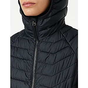 Columbia Women’s Powder Lite Mid Jacket, Winter, Water Repellent, Black,Large