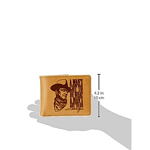 Nemesis Now Men's Bi fold, Brown, us:one Size