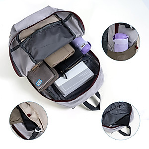 DAILY&DIARY 35L Camping Hiking Backpack for Women Men, Water Resistant Packable Backpack, Lightweight Daypack for Travel