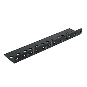 Gator Rackworks Heavy Duty Steel Rack Rail Set; 4U Rack Size (GRW-RACKRAIL-04U)