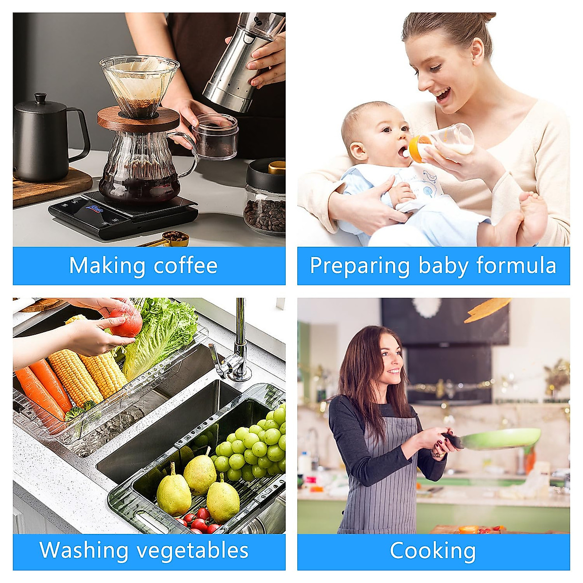 Slirceods Faucets Filter Cartridge BPA Free, Replacement for Brita® Faucet Filter - white (3Pack)