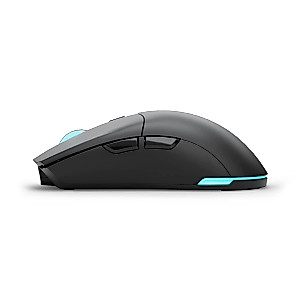 PWNAGE Ultra Custom Symm 2 Wireless Gaming Mouse - Flawless Pro Grade 3370 Optical Sensor - 100% PTFE Skates (Solid Sides, Black)