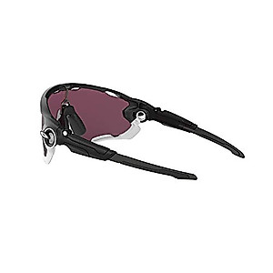 Oakley Men's OO9290 Jawbreaker Rectangular Sunglasses, Matte Black/Prizm Road Black, 31 mm