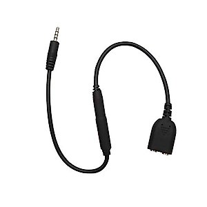 Mcbazel Surecom 3.5mm Kenwood Earpiece Adaptor for Cellphone to Walkie-Talkie