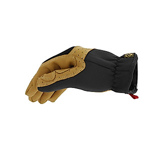 Mechanix Wear: Material4X FastFit Work Gloves (Medium, Brown/Black)