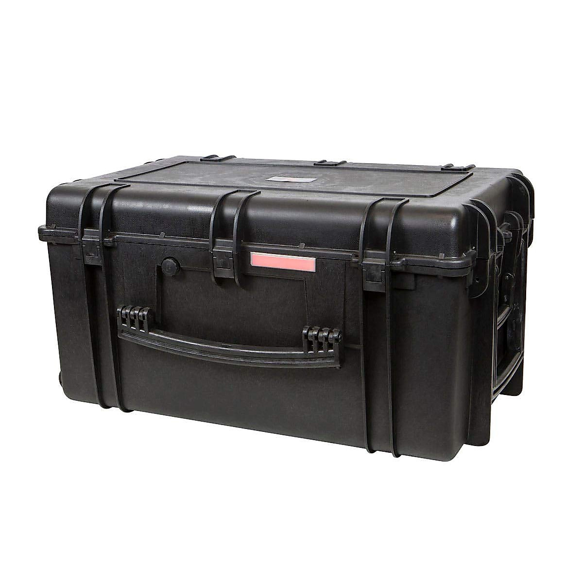 Monoprice Weatherproof Hard Case - 33 x 22 x 17 Inches, With Wheels and Customizable Foam, Shockproof, IP67, Ultraviolet And Impact Resistant Material, Black - Pure Outdoor Collection, 145.8 Liter