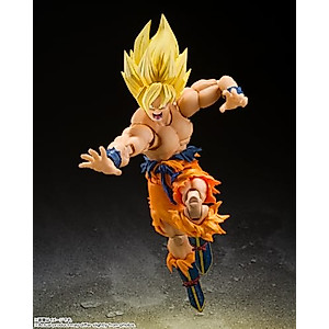 TAMASHII NATIONS - Dragon Ball Z - Super Saiyan Son Goku -Legendary Super Saiyan-, Bandai Spirits S.H.Figuarts Action Figure