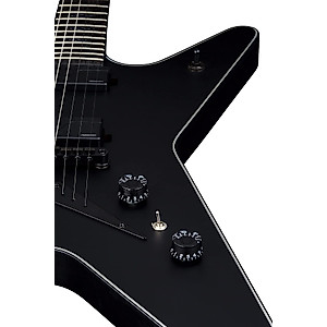 Armadillo Dean ML Select Fluence Electric Guitar, Black Satin