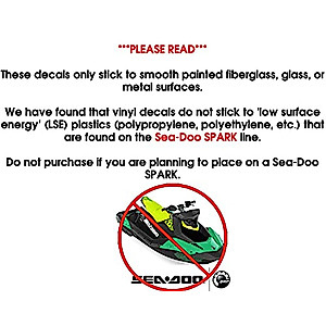 JET SKI Registration Numbers Letters SET of Two (2X) DECAL HULL ID Vinyl Sticker 3" x 17" Pair