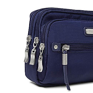 Baggallini New Classic Time Zone RFID Crossbody Bag Navy One Size