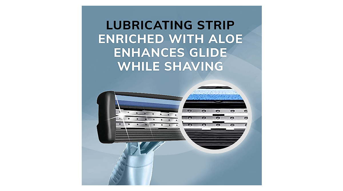 BIC Flex 3 Men’s Disposable Razors With 3 Blades, For a Smooth and ...