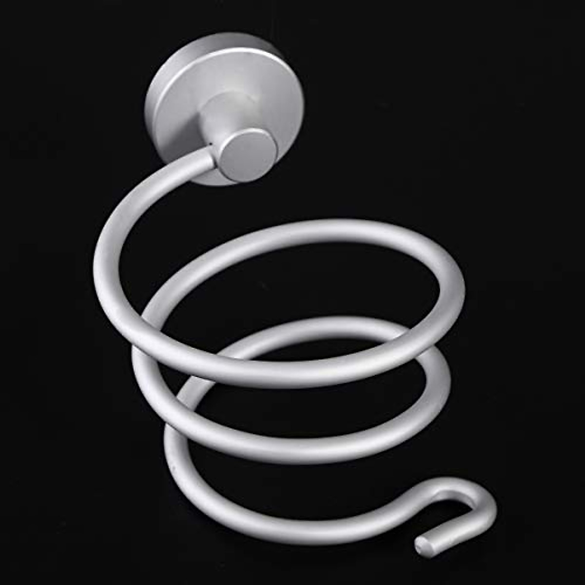 BESTOMZ Hair Blow Dryer Holder, Wall Mount Spiral Blower Stand