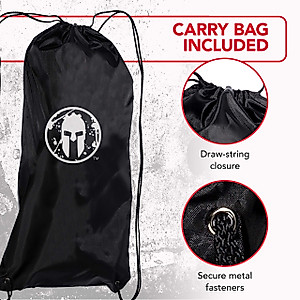 Franklin Sports Spartan Spyderball Game Set - Includes 3 Balls, Carrying Case and Rules - Played Outdoors, Indoors, Yard, Lawn, Beach - Durable Tight Net