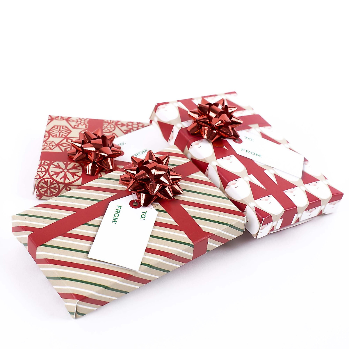 Hallmark Holiday Gift Card Holders, Red (Pack of 3)