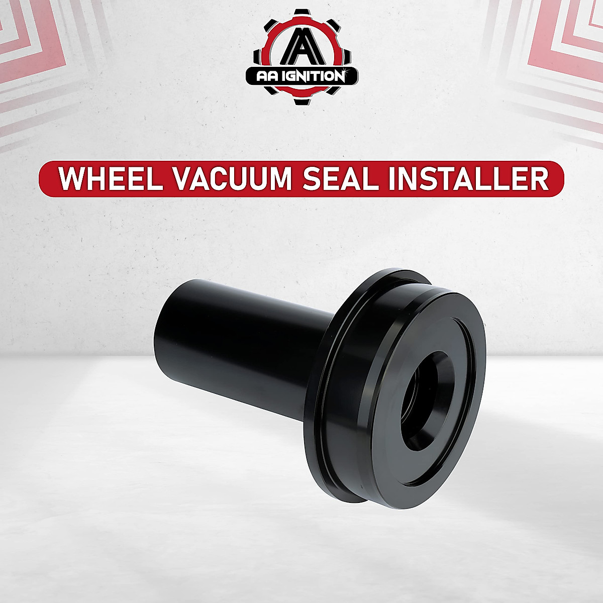Wheel Vacuum Seal Installer - Compatible with 4WD Ford Vehicles - 05, 06, 07, 08, 09, 10, 11, 12, 13, 14, 15, 16, 17, 18, 19, 20 F250 and F350 - Replaces 6697 - Front Axle Shaft Oil Seal Tool Press