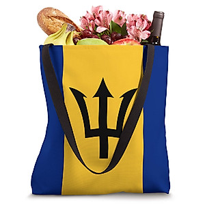 Barbados Flag Colours Bajan Caribbean Carnival Tote Bag