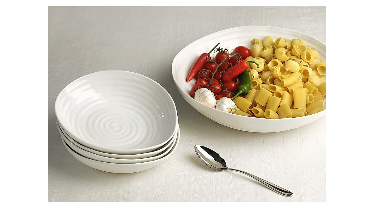 Portmeirion Sophie Conran White Pasta Serving Bowl - 12 Inch