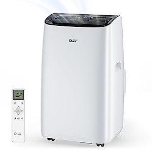 DuraComfort Portable Air Conditioner, (14,000 BTU ASHRAE) 10000 BTU SACC Cools Up to 600 Square Feet, White…