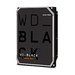 WD_BLACK Western Digital 10TB WD Black Performance Internal Hard Drive HDD - 7200 RPM, SATA 6 Gb/s, 256 MB Cache, 3.5" - WD101FZBX