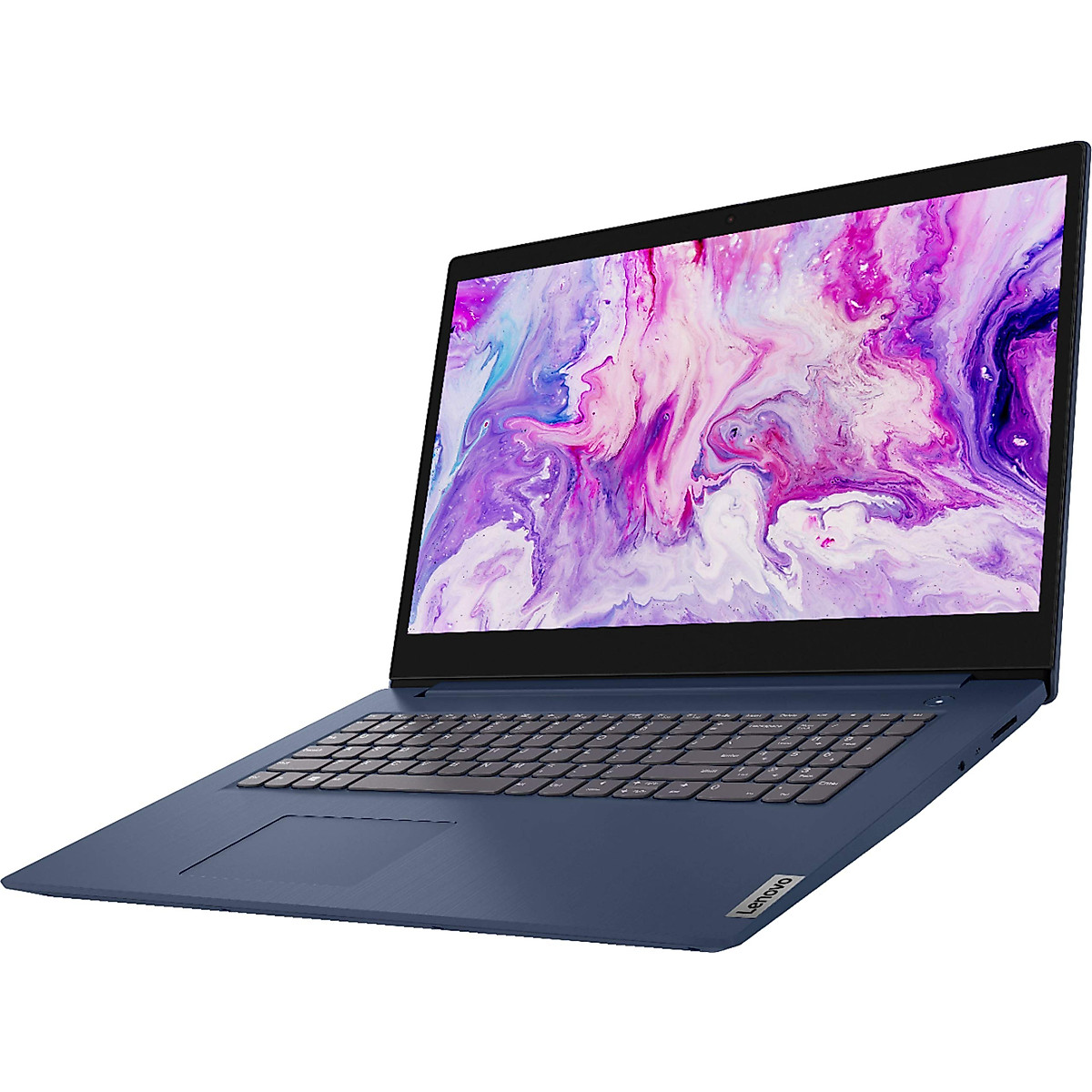 Lenovo 2023 IdeaPad 3 17.3" HD+ Laptop PC Intel 11th 2-Core i3-1115G4 36GB RAM DDR4 1TB M.2 NVMe SSD Iris Xe Graphics USB-C HDMI WiFi AX BT Webcam Card Reader Blue Windows 11 Pro w/RE Accessories