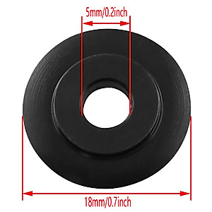 ZZLZX 5PCS Pipe Cutter Blade, Spare Wheel Blade, Replacement Wheel for Pipe Tube Cutter