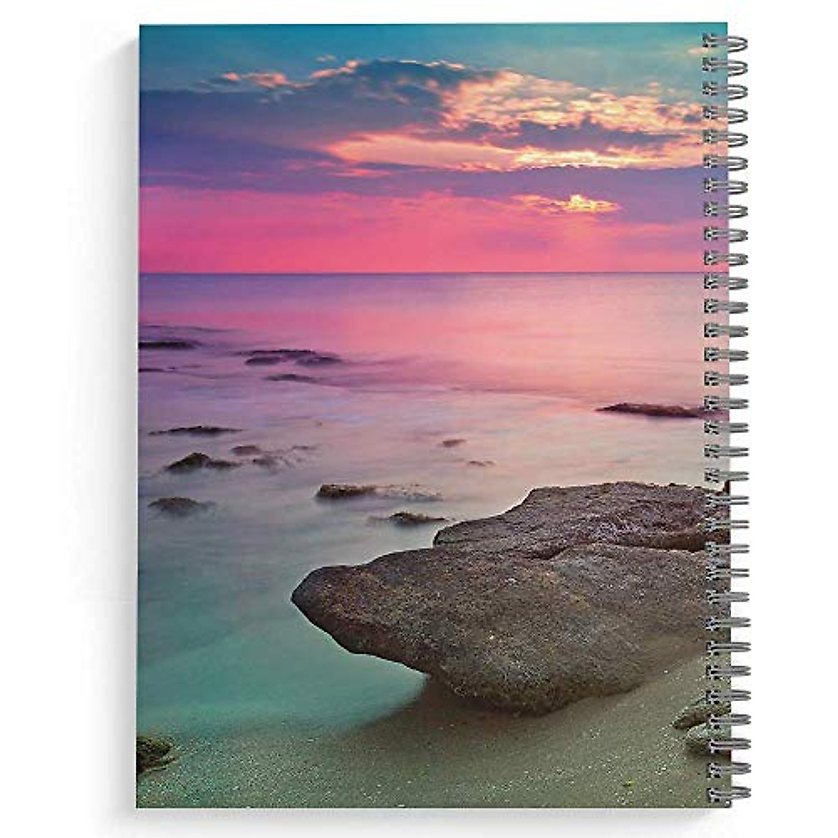 Gotcha Covered Notebooks Lifeguard Personalized Religious Notebook/Journal, Laminated Soft Cover, 120 pages of your selected paper, lay flat wire-o spiral. Size: 8.5” x 11”. Made in the USA
