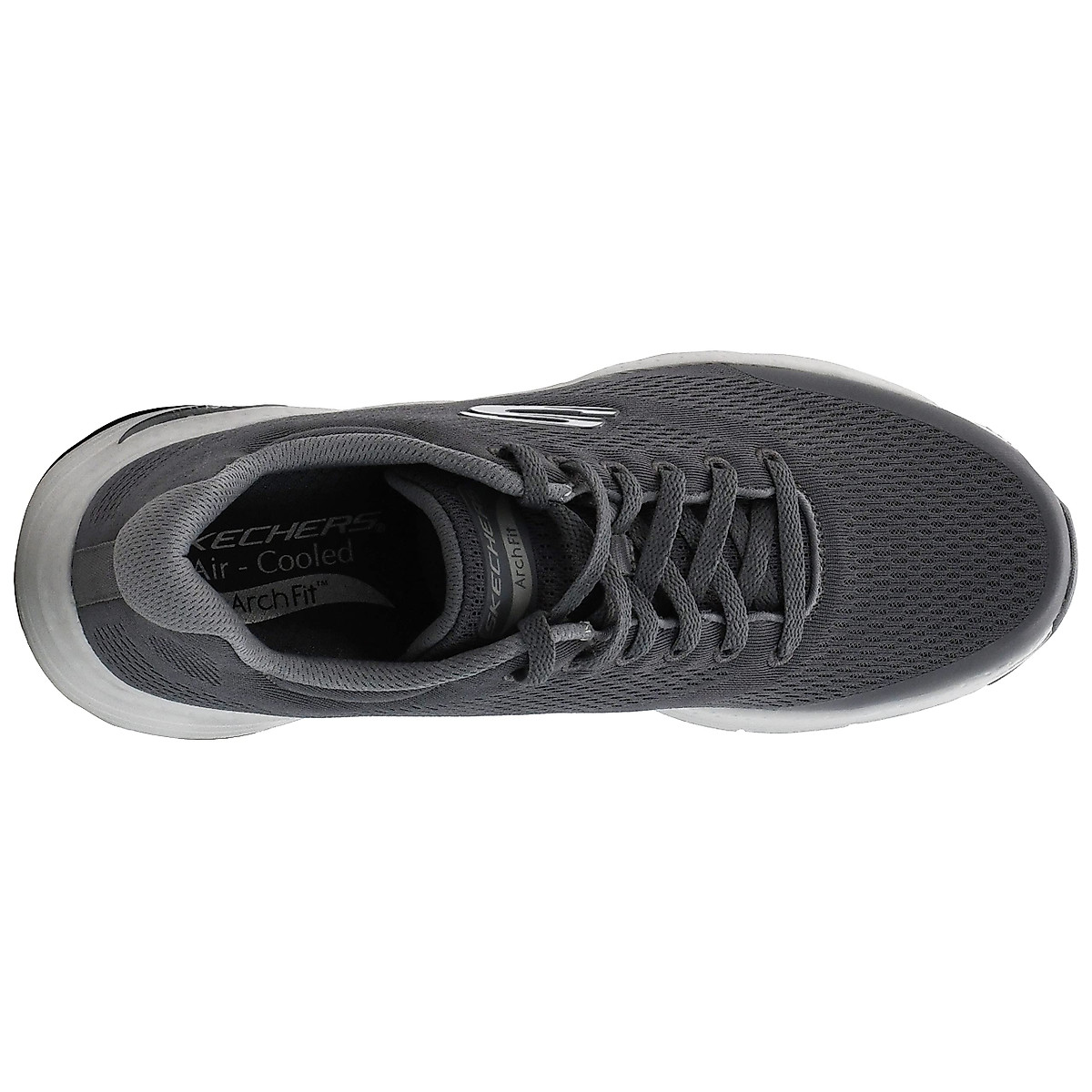Skechers Max Cushioning Elite 2.0 - Superior Stride Black/Gray 6.5 B (M)