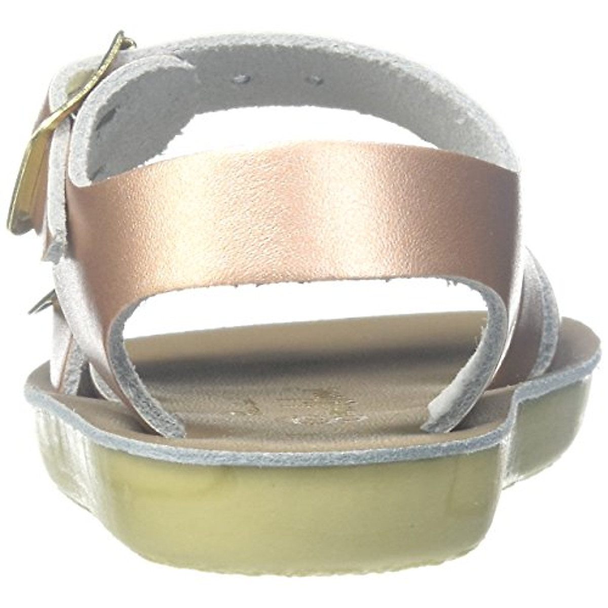 Saltwater by Hoy Baby-Girl's Sun-San Sea Wee-K Flat Sandal, Rose Gold, 2 M US Infant