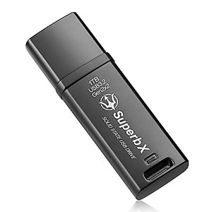 TRIDENITE Portable SSD 1TB Solid State USB Drive, USB 3.2 Gen2x2 SuperSpeed+, UASP Compatible, SuperbX Metal Body Protection. Ultra Speeds up to 1000MB/s Read, 800MB/s Write