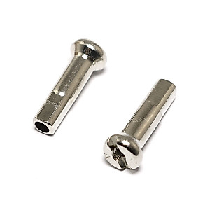 Pro Bamboo Kitchen 36pcs Mountain Bike Spoke Cap 16mm Spoke Nipples Silver Wheel Spoke Nipples Decor for 14G Mountain Road Bicycles