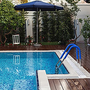 Moleney Pool Handrail Cover, Slip Resistant Pool Hand Railing Grip Sleeve, Rail Grip for Swimming Pool Hand Railing Cover, Safety Grip Sleeve with Zipper(6 feet, Royal Blue)